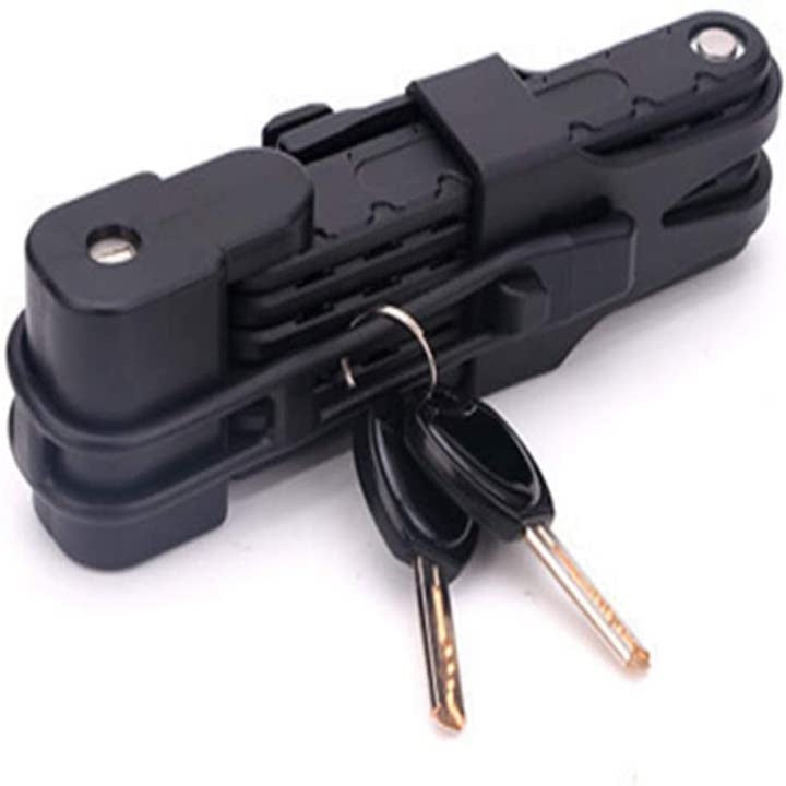 Black 6 point folding lock — Electric Scooter Shop